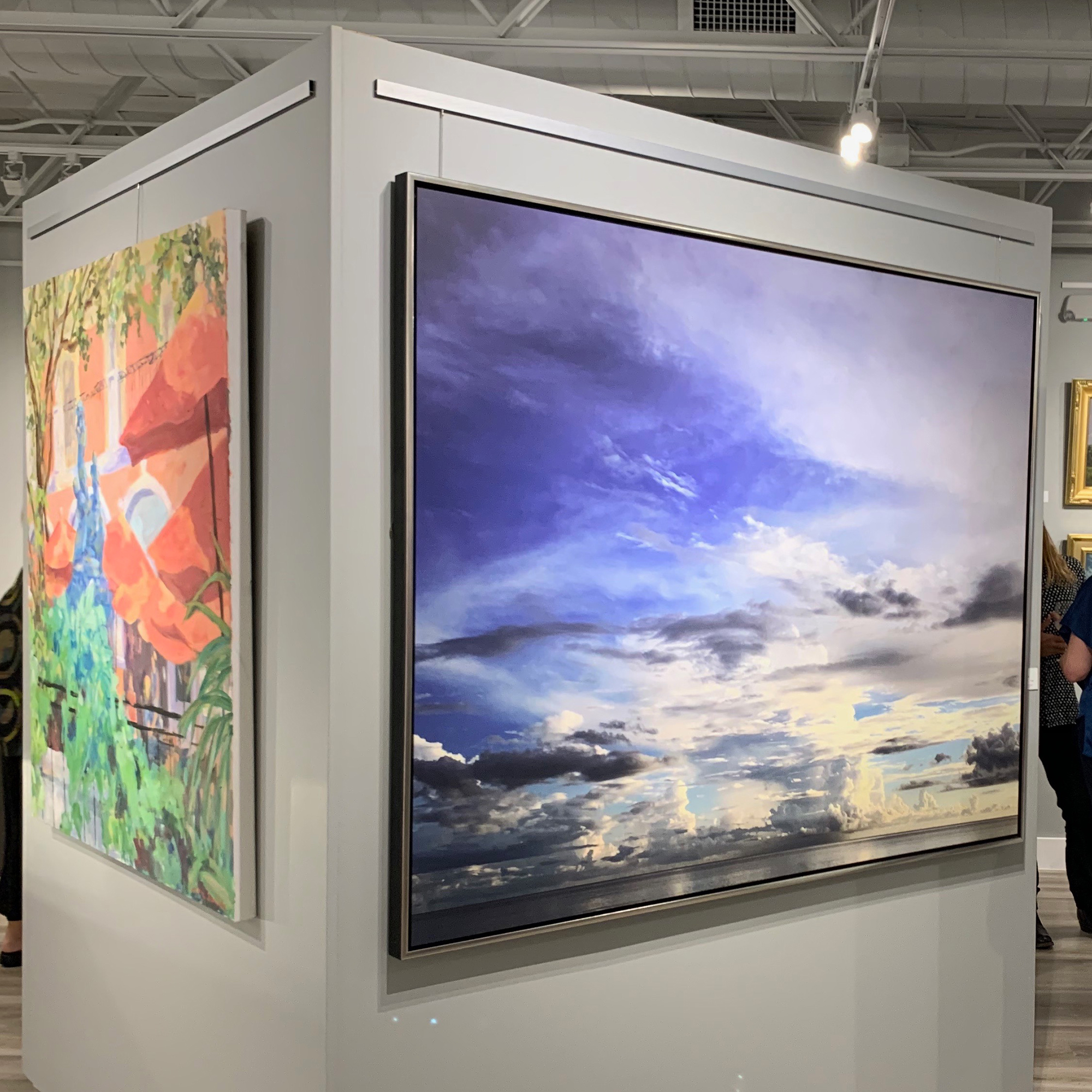 Flight of Fancy at Gardner Colby Gallery - Susan Forrest Castle - Sky ...